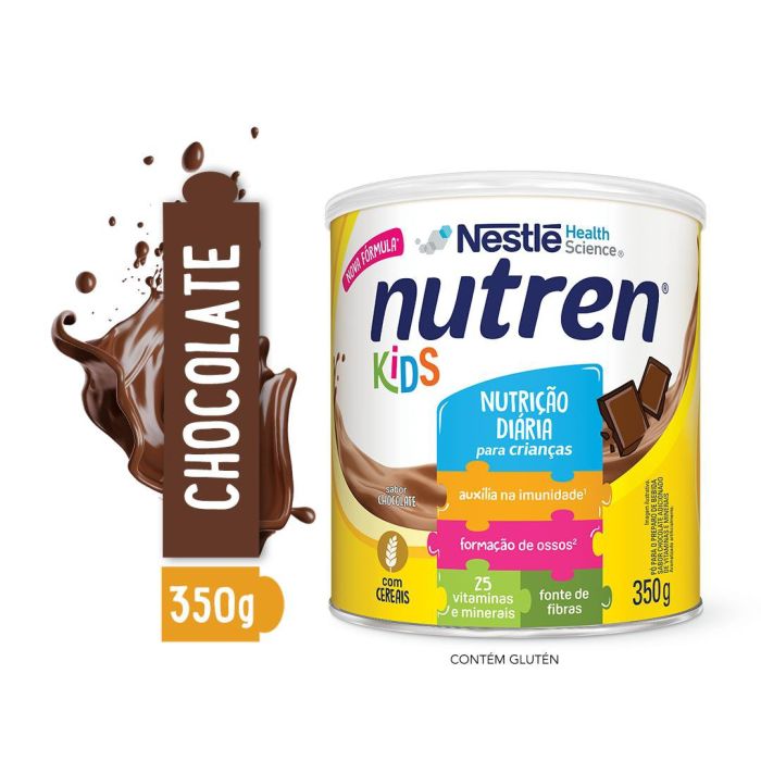 Nutren Kids Chocolate 350g – Loja AUAD Medical